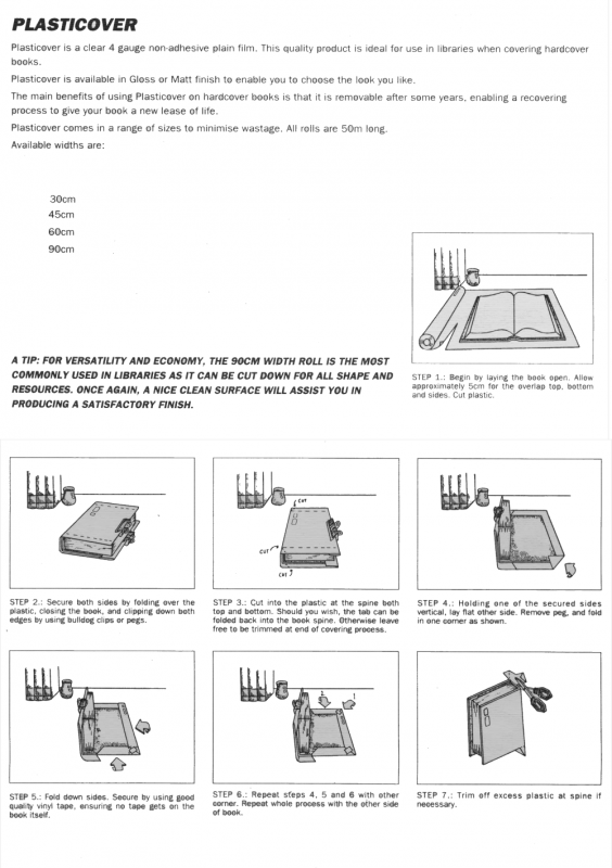 How To Cover Your Book | Coverseal Library Supplies